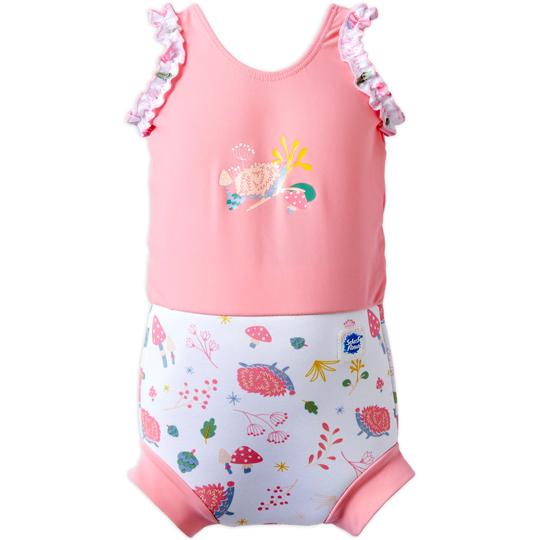 Happy Nappy™ Swimsuit with Swim Nappy | Baby Girl's Bathing Suit – Splash About Australia