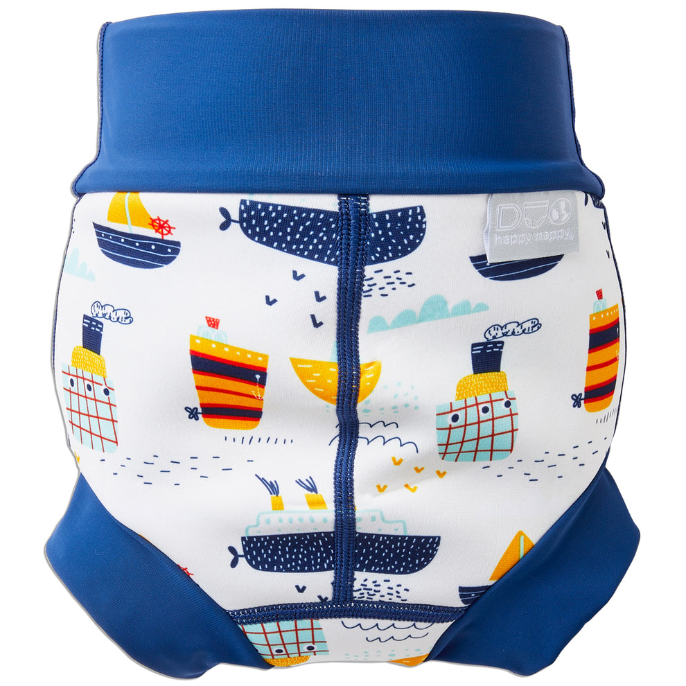 Happy Nappy DUO Reusable Swim Nappy , Tug Boats – Splash About Australia