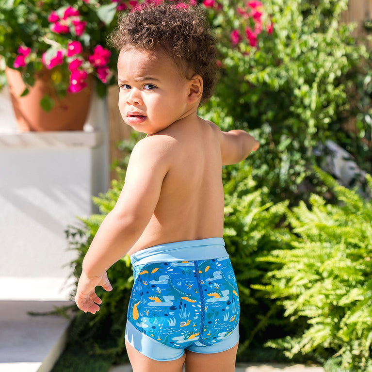 Happy Nappy Reusable Swim Nappy, Crocodile Swamp | Splash About Australia