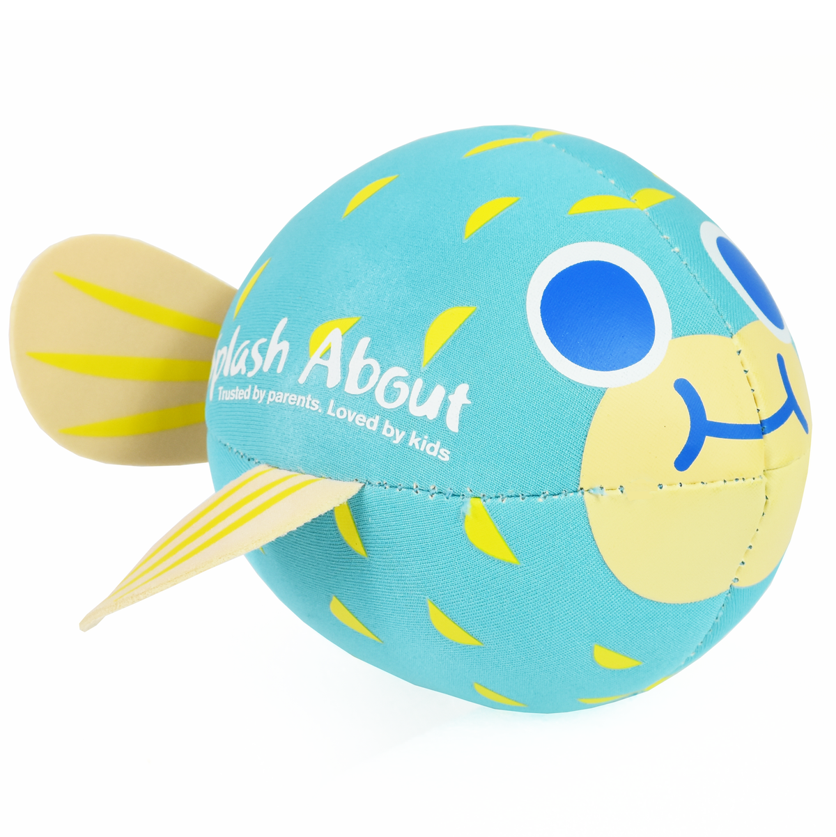 Neoprene Pufferfish Pool Ball Blue, Pool & Bath Toys | Splash About ...
