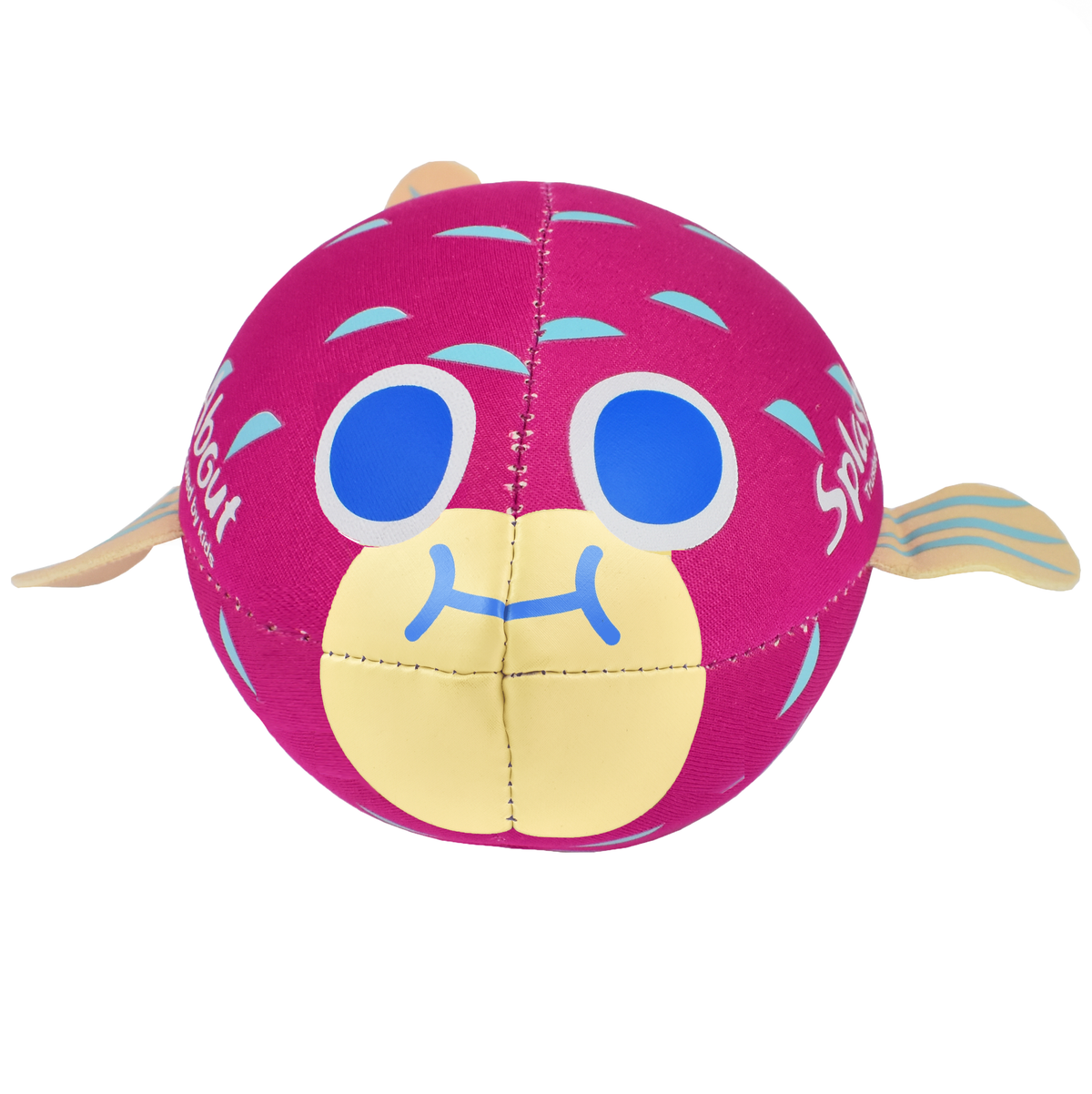 Neoprene Pufferfish Pool Ball Pink, Pool & Bath Toys | Splash About ...